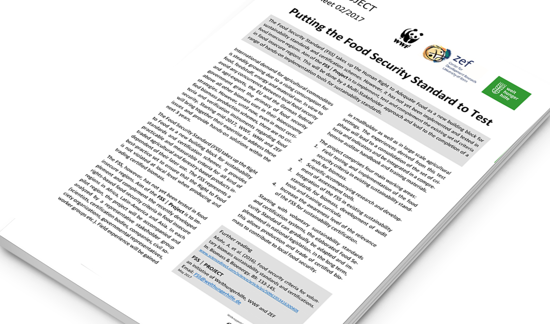Hoja informativa 2: Poner a prueba el Estándar de Seguridad Alimentaria ...