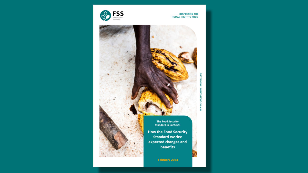 How the Food Security Standard works: expected changes and benefits ...